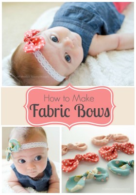 Baby Hair Bows: How To Make Your Own - Preemie Twins Baby Blog